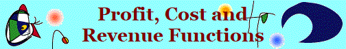Profit Cost And Revenue